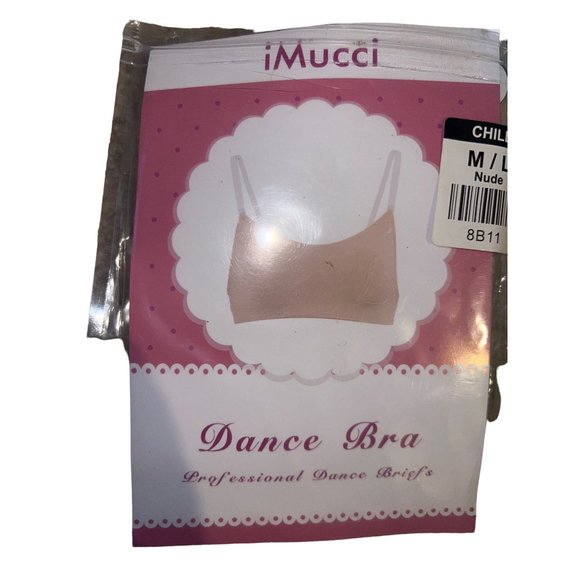 Accessories | Imucci Professional Beige Clear Back Bra No Sponge ...